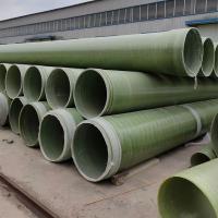China Cable Protection Frp Round Tube Insulation And Corrosion Protection Municipal Engineering Conduit for sale