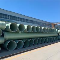 China Marine Engineering FRP Tube Salt Spray Corrosion Resistant fiberglass round tube for sale
