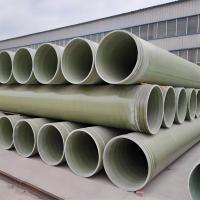 China National Standard Fiberglass Reinforced Plastic Pipe For Building Engineering Corrosion And Wear Resistant for sale