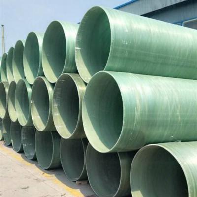 China Lightweight High Strength Fiberglass Pipe Customize Size For Industrial for sale