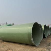 China Anti Corrosion Fiber Glass Tubing Long Service Life Replacement For Steel Pipe for sale