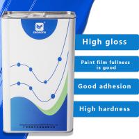 China Raw Material HDI Hardener And Solvent Top Coat Clear Coat Varnish For Car Repair Paint for sale
