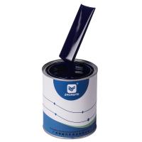 China High Gloss PU Paint 2K Blue Car Paint Color For Plastic Coating for sale