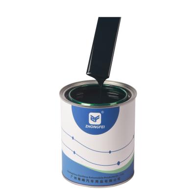 China Liquid Coating Acrylic Pearl White 2K Vehicle Paint Mixture For Auto Refinish for sale