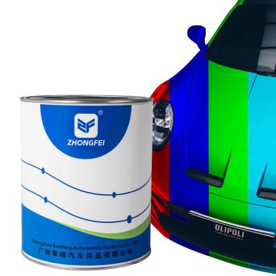 China Acrylic High Gloss Spray 2K Automotive Paint Extra White For Car Repair for sale