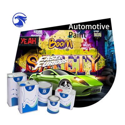 China Plastic Coating Zhongfei Color Changing Car Paint for High Coverage and Bright Color for sale