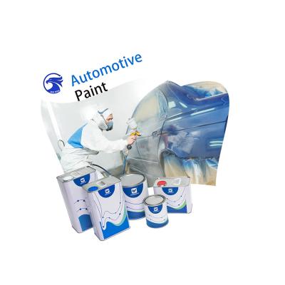 China Sunfeng Grey Polymetalchrome Car Paint for Auto Refinish Environment-friendly Material for sale