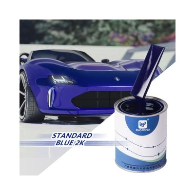 China Acrylic Mixture 1K Automotive Paint Liquid Coating Industrial Fast Drying for sale