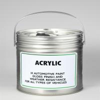 China Acrylic 1K Automotive Paint Gloss Finish and Weather Resistance for All Types of Vehicles for sale