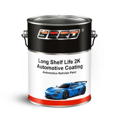 China Long Shelf Life 2K Automotive Coating Automotive Refinish Paint Essential Solution for sale