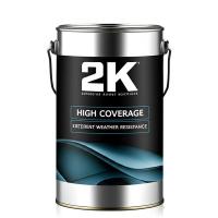 China High Coverage and Excellent Weather Resistance 2K Automotive Paint for Fiberglass Surfaces for sale