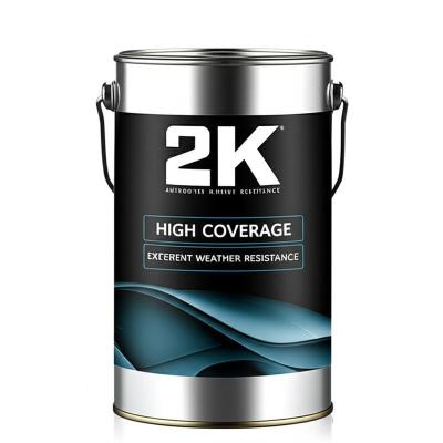 China High Coverage and Excellent Weather Resistance 2K Automotive Paint for Fiberglass Surfaces for sale