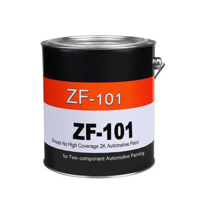 China ZF-101 Einecs No High Coverage 2K Automotive Paint for Two-component Automotive Painting for sale