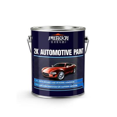 China Environment-friendly Material 2K Automotive Paint Fast Drying and Strong Adhesion for Superior Adhesion for sale