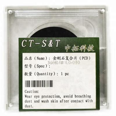 China High Transparency PCD Blank 3.52 G/cm3 Density Fast DHL Transportation Fast Delivery for sale