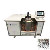 China Automatic 950.C Vacuum Brazing Machine With Quartz Glass Tube And Halogen Heating Source for sale