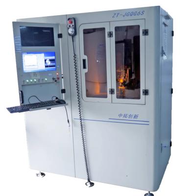 China Industrial Camera Optical Amplification Fiber Laser Cutter With Windows Based CNC System for sale