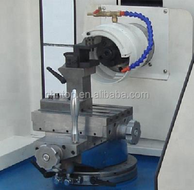 China 140mm Grinding Wheel Height Adjustment PCD Grinding Machine 170mm Grinding Wheel Traveling Range and 210*160mm Cross Table for sale