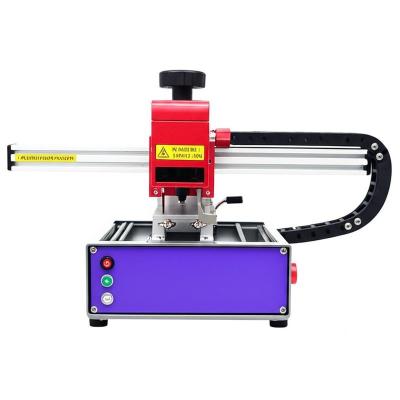 China 0-30mm Focus Adjusting Range Laser Engraving Machine for Stripping Wire 110×110mm Fast and Accurate Engraving for sale