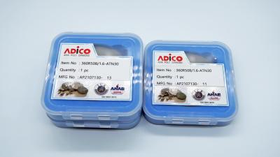 China ADICO PCBN Blank 1.6 2.0 3.2mm Thickness For Grey Cast Iron HSS Nodular Cast Iron for sale
