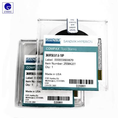 China Thickness 1.0mm 1.6mm 2.0mm 3.2mm PCD Cutting Tool Blanks for sale