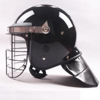 China Polycarbonate PC Anti Riot Helmet ABS Shell With Steel Net for sale