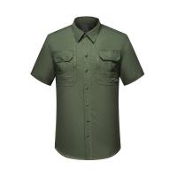 China Polyester Breathable Camouflage Military Tactical Shirts Multi Pocket 180g Fabric for sale