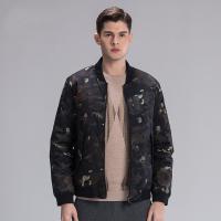 China JH Polyester Military Combat Uniform Camouflage Mandarin Collar Cotton Filling for sale