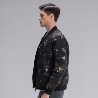 China JH Polyester Military Combat Uniform Camouflage Mandarin Collar Cotton Filling for sale