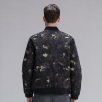 China JH Polyester Military Combat Uniform Camouflage Mandarin Collar Cotton Filling for sale