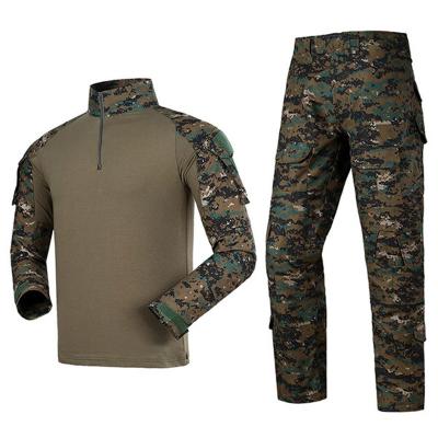 China G2 Frog Army Tactical Uniform TC Plaid Military Combat Suit Moisture Absorption for sale