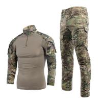 China G2 Frog Army Tactical Uniform TC Plaid Military Combat Suit Moisture Absorption for sale