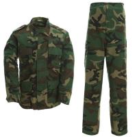 China Flame Retardant Camouflage BDU Military Uniform 210-220gsm Fabric for sale