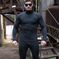 China 100% Polyester Thermal Military Combat Uniform Underwear Set Square Grid Shake Grain for sale