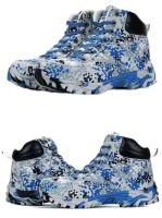 China Canvas Camouflage Cotton Military Leather Boots Warm Windproof for sale