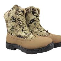 China Folding Resistant Military Leather Boots for sale