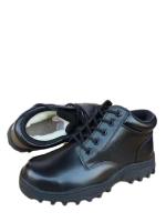 China Anti Slip Buckle Wool Leather Boots for sale