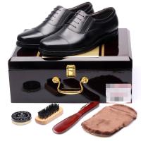 China JH Calfskin Military Dress Shoes Abrasion Resistant Oxford for sale