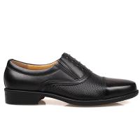 China Stitching Exquisite Military Dress Shoes Oxford Leather Low Top Odorless for sale