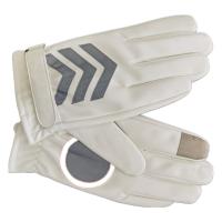 China Fleece Waterproof Leather Gloves 100% Wool Winter Protection for sale