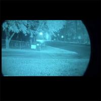 China Pvs14 Outdoor Hunting Gear Monocular 1X High Definition Black White Image for sale