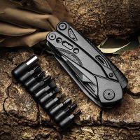 China Multifunctional Combination Cutting Plier Black Stainless Steel for sale
