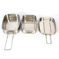 China Camouflage Camping Cooking Set SS 304 For Outdoor Field Cooking for sale