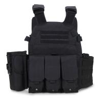 China 600D MOLLE Tactical Vest Camouflage Nylon Multi Functional 1.1kg for sale
