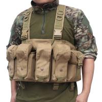China Nylon Polyester AK Tactical Vest Camouflage Interior Compartment for sale