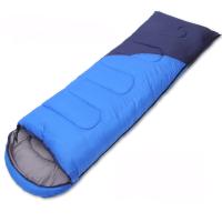 China Cotton Spliced Military Camping Gear Travel 190T Polyester Envelope Sleeping Bag for sale