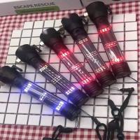 China Multifunctional Waterproof Military Flashlight 150LM/w High Power Rechargeable for sale