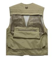 China Multi-Pocket Vest Undershirt Outdoor Fishing Gear Hiking Travel Journalist Photography Camping for sale