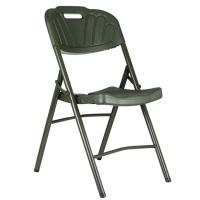 China Blow Molded Portable Camping Chair Camping Gear Military Green Command Chair Wholesale for sale