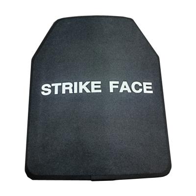 China NIJ IIIA Military Ballistic Armor Pure PE 250x300x7mm With SE Cut Corner for sale